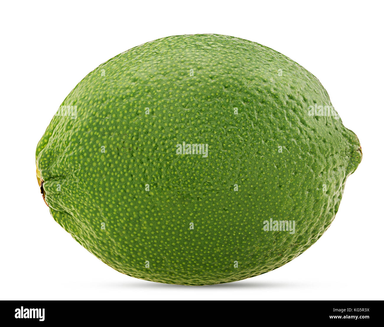 Fresh lime isolated on white background Clipping Path Stock Photo - Alamy