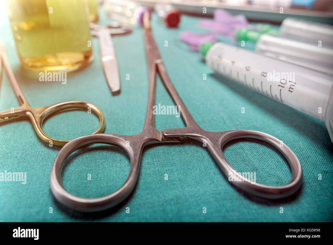 Instrumental Surgical In Operating Room, Conceptual Image Stock Photo ...