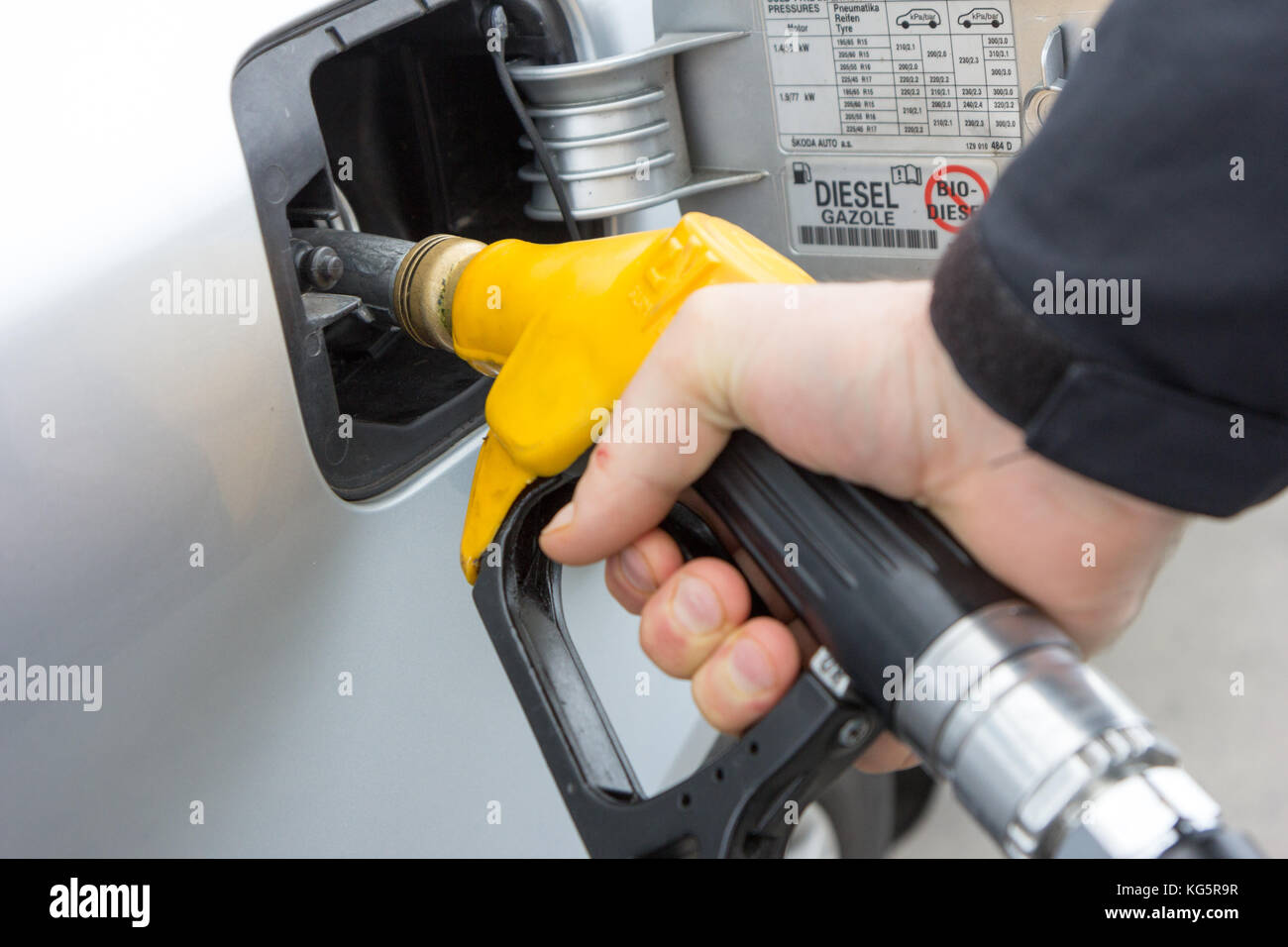 Diesel pump gun hi-res stock photography and images - Alamy