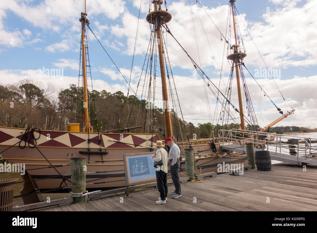 Jamestown Settlement Virginia Stock Photo - Alamy