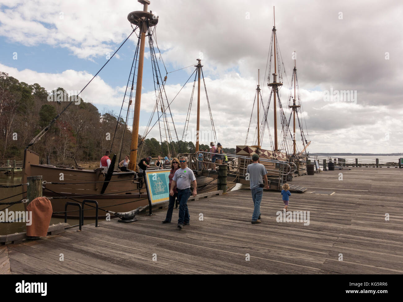 Jamestown Settlement Virginia Stock Photo - Alamy