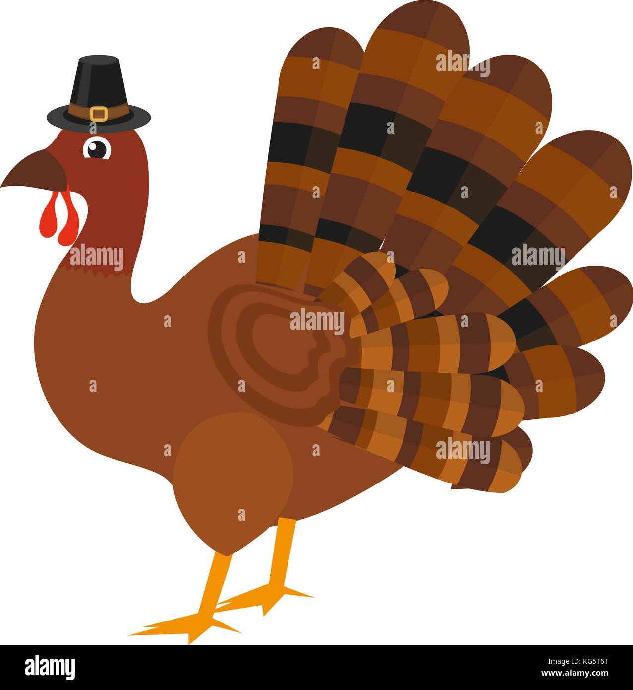 Turkey feather in art Stock Vector Images - Alamy