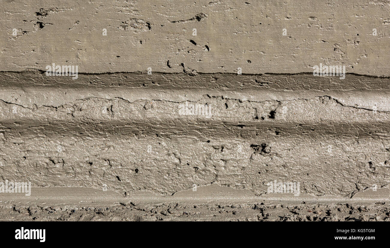 wet cement texture in building construction site for background Stock ...
