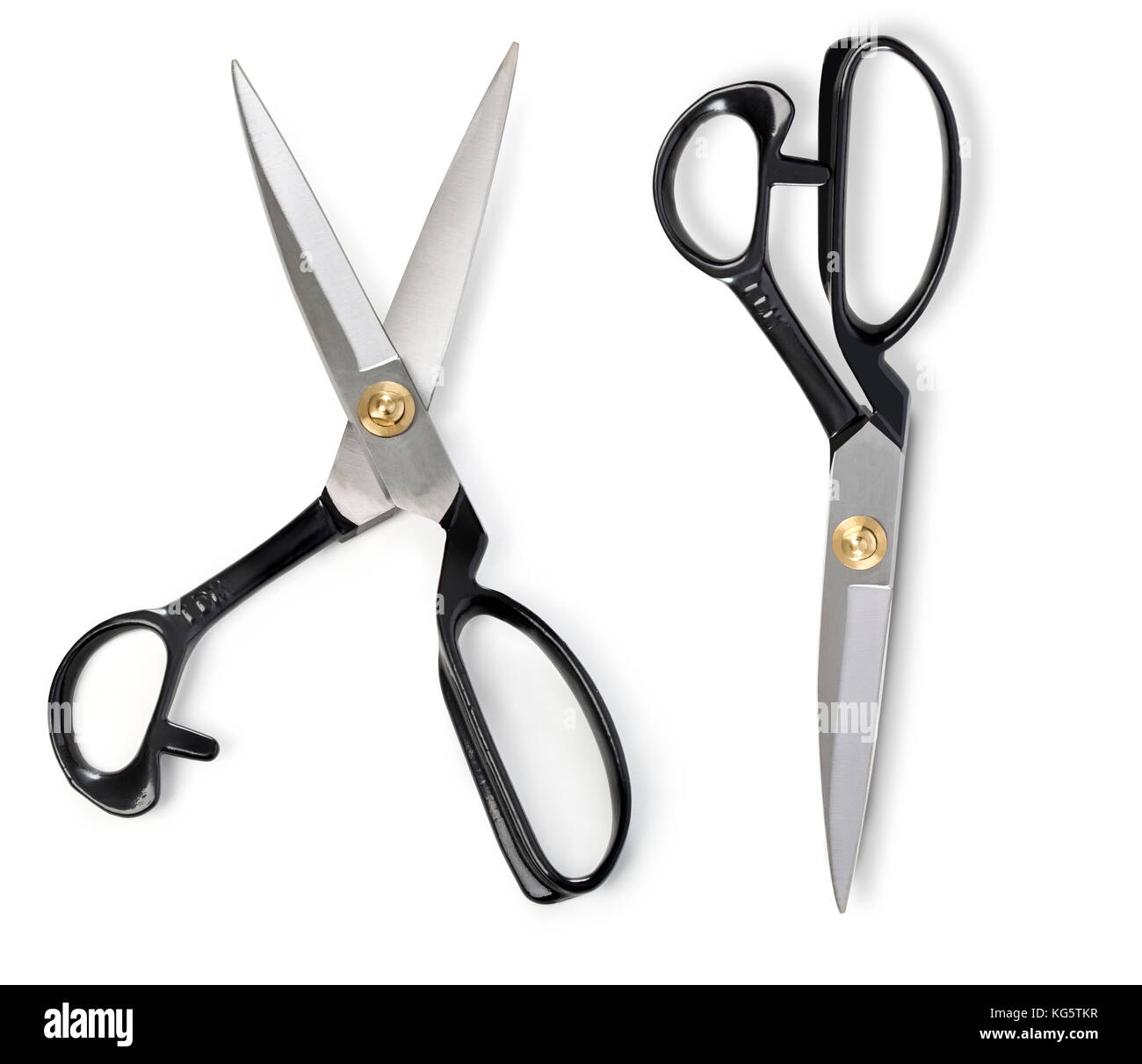 Scissors icon black white hi-res stock photography and images - Alamy