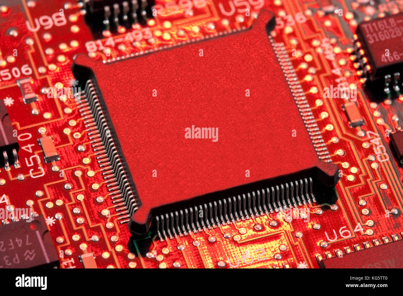 computer mainboard - dual inline modules, surface mounted devices with ...