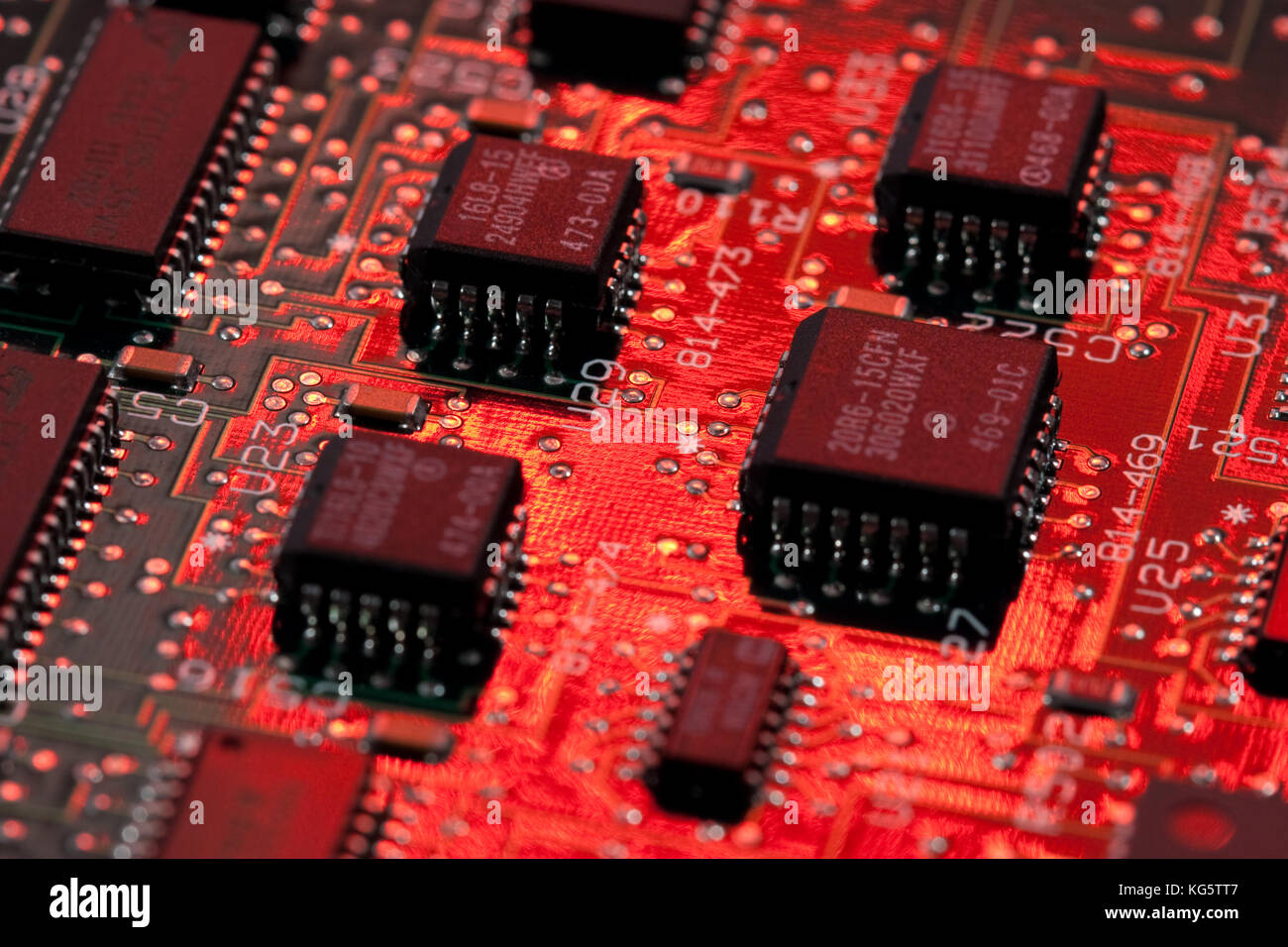 computer mainboard - dual inline modules, surface mounted devices with ...