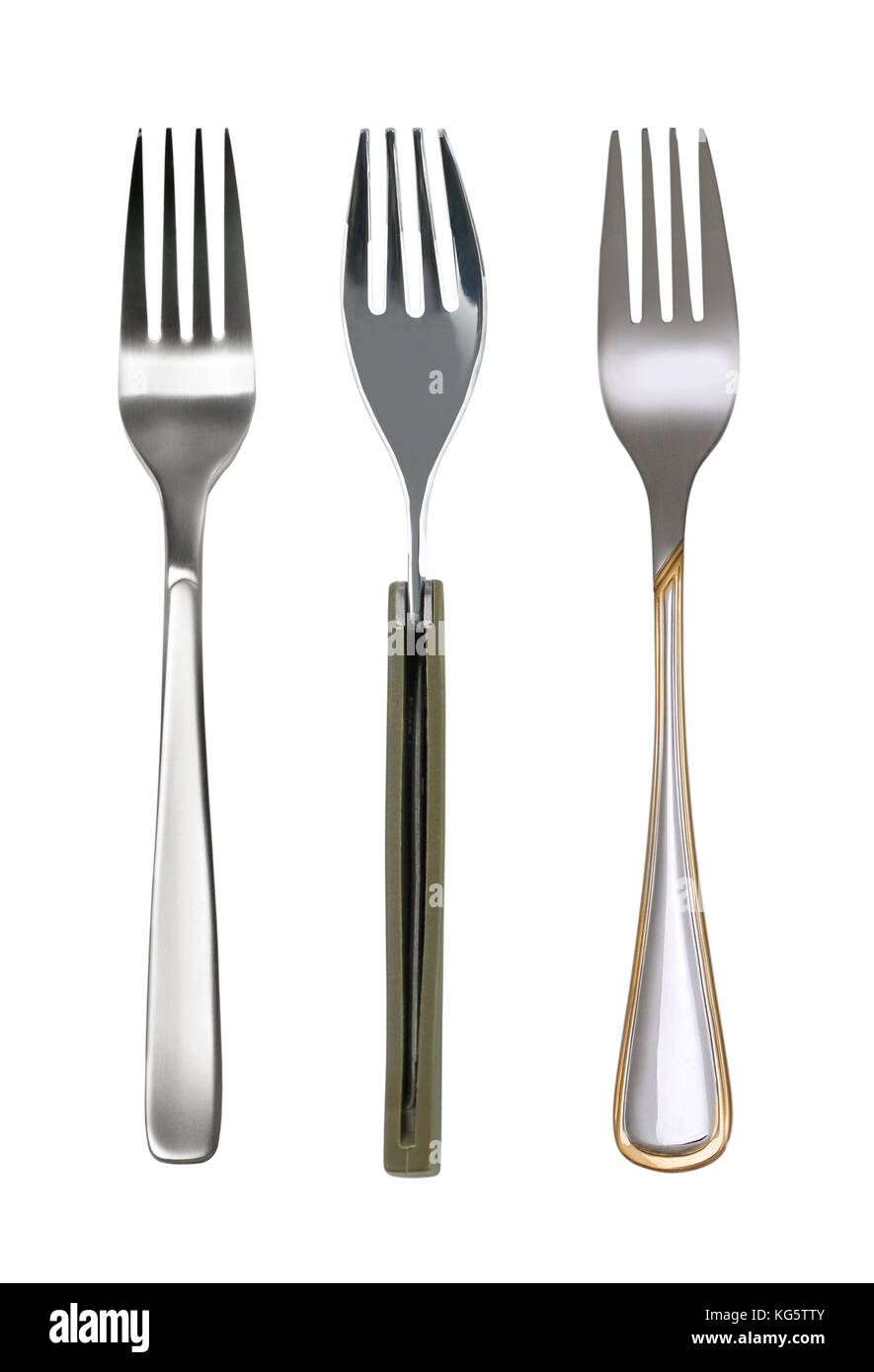 fork isolated on white background Stock Photo - Alamy