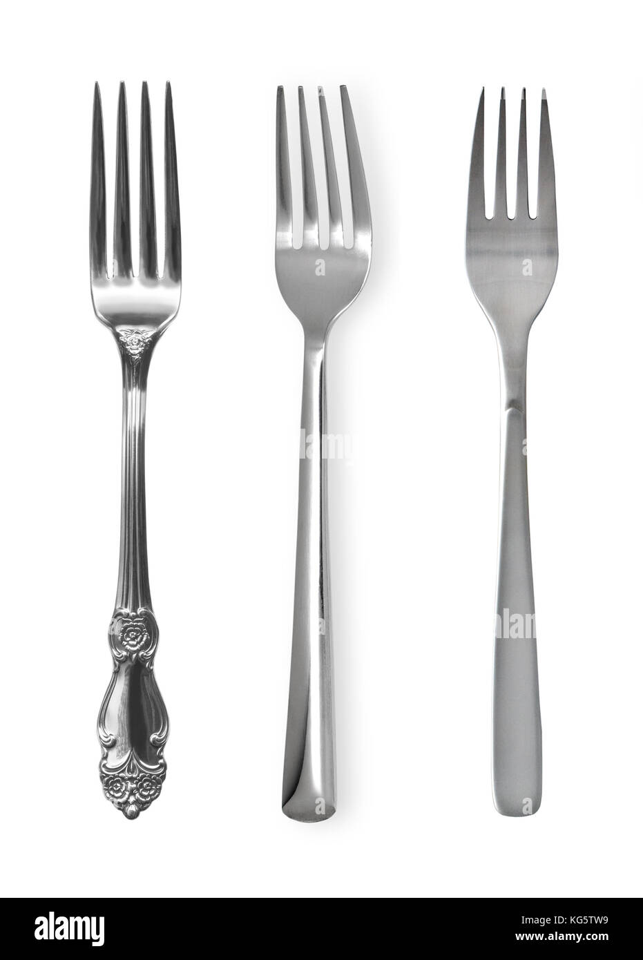 fork isolated on white background Stock Photo - Alamy