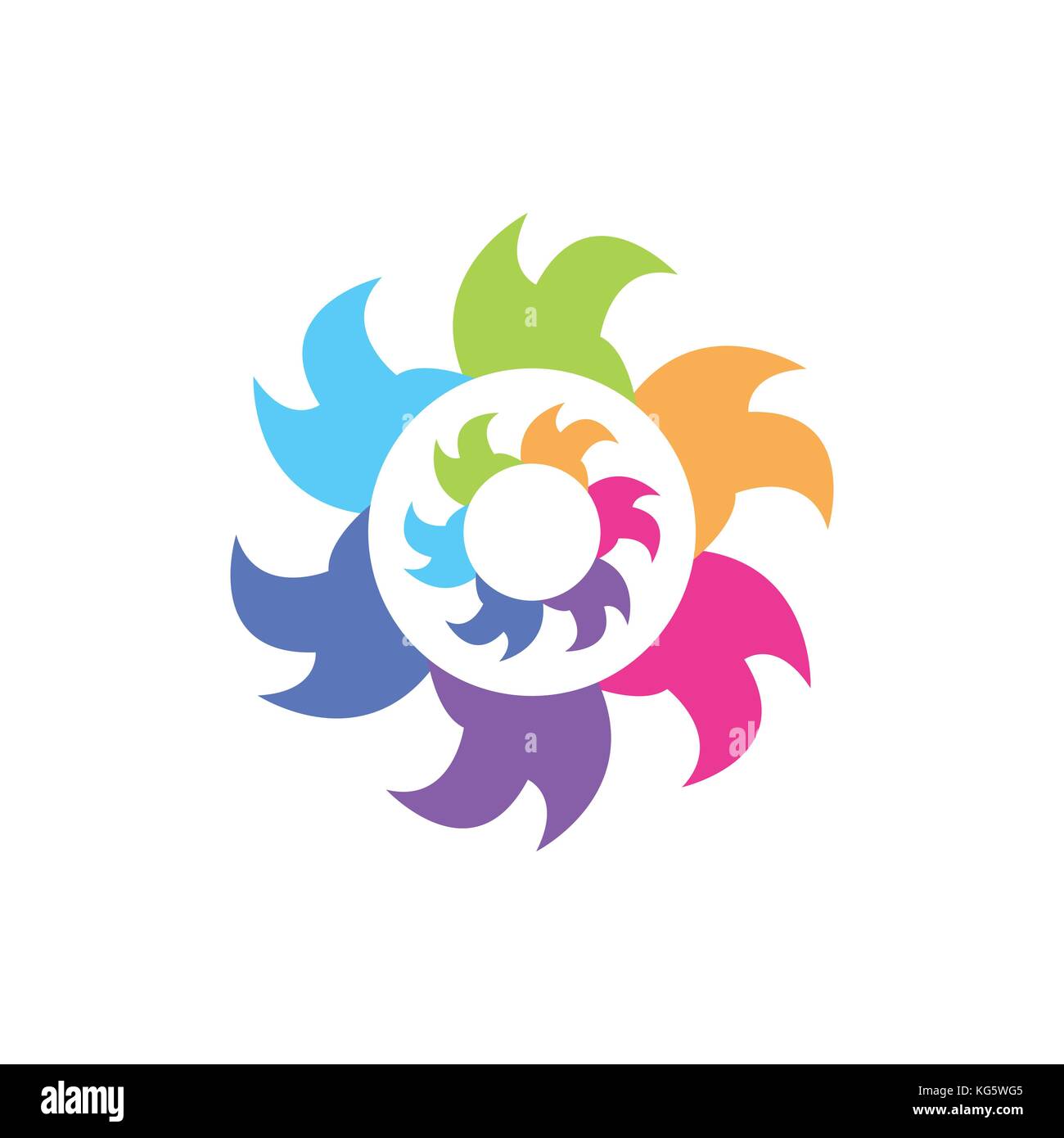 Abstract Geometric Visual Element Vector Graphic Design Stock Vector ...