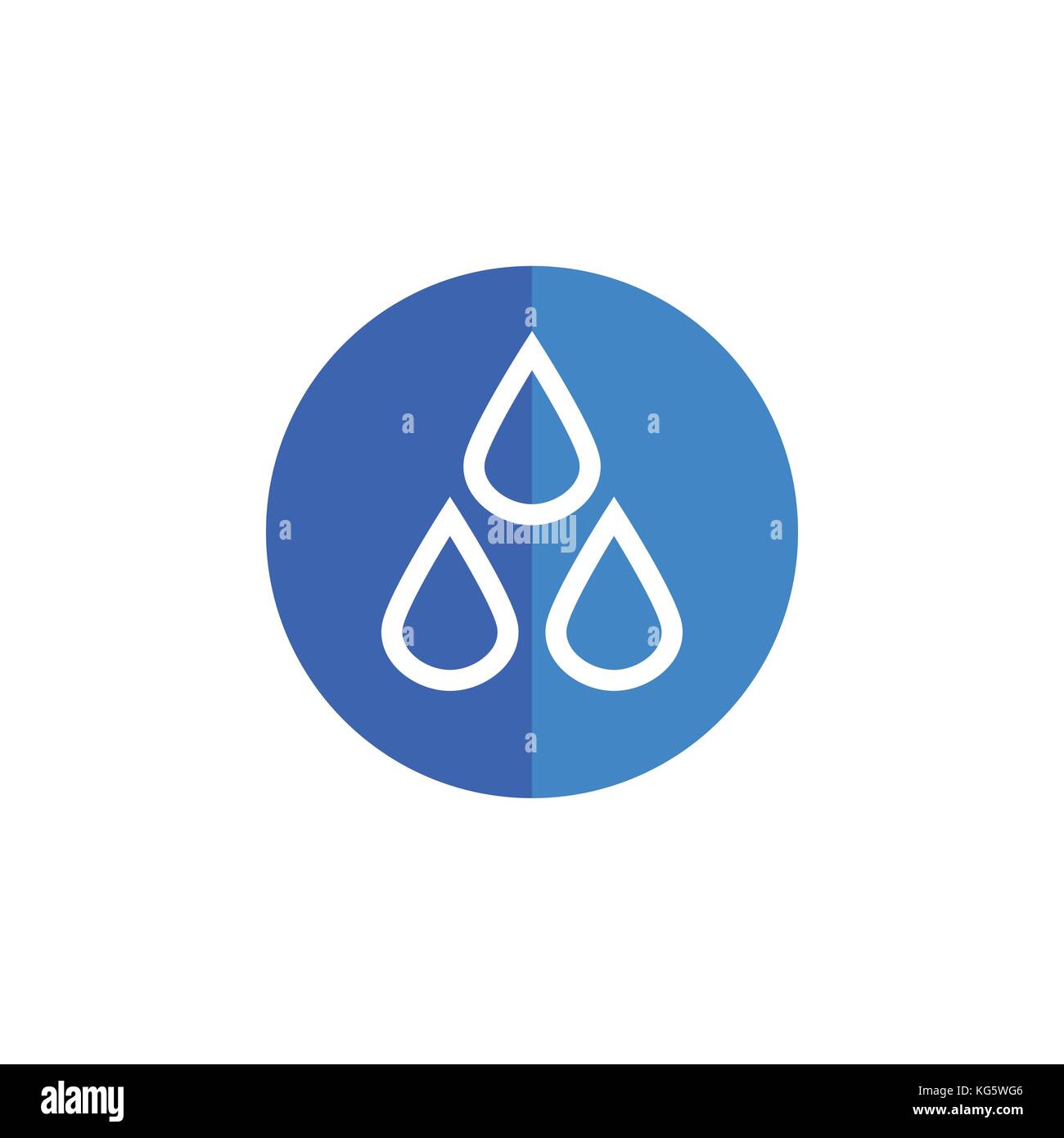 Abstract Water Visual Element Vector Graphic Design Stock Vector Image ...