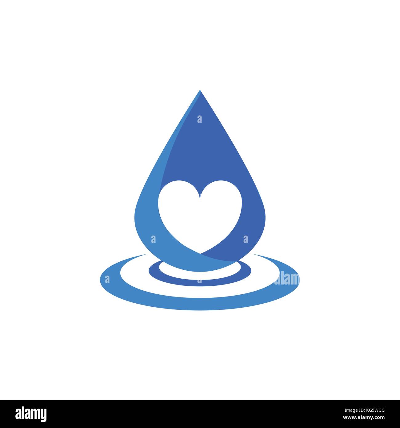 Abstract Water Visual Element Vector Graphic Design Stock Vector Image ...