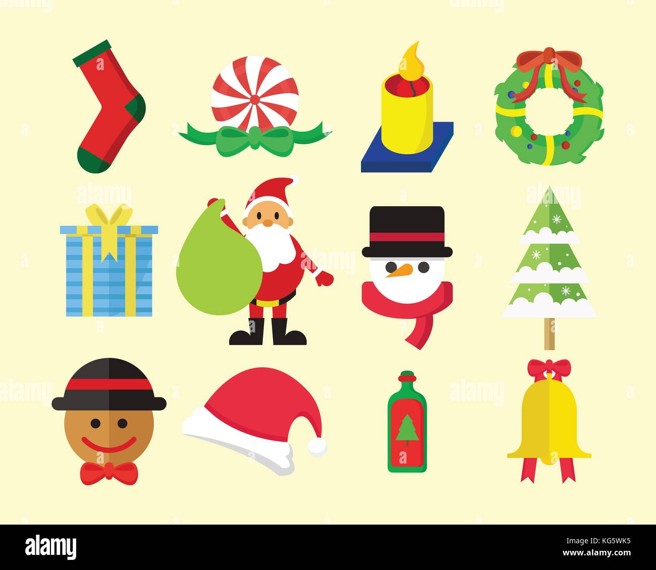 Christmas Related Vector Graphic Illustrations Stock Vector Image & Art ...