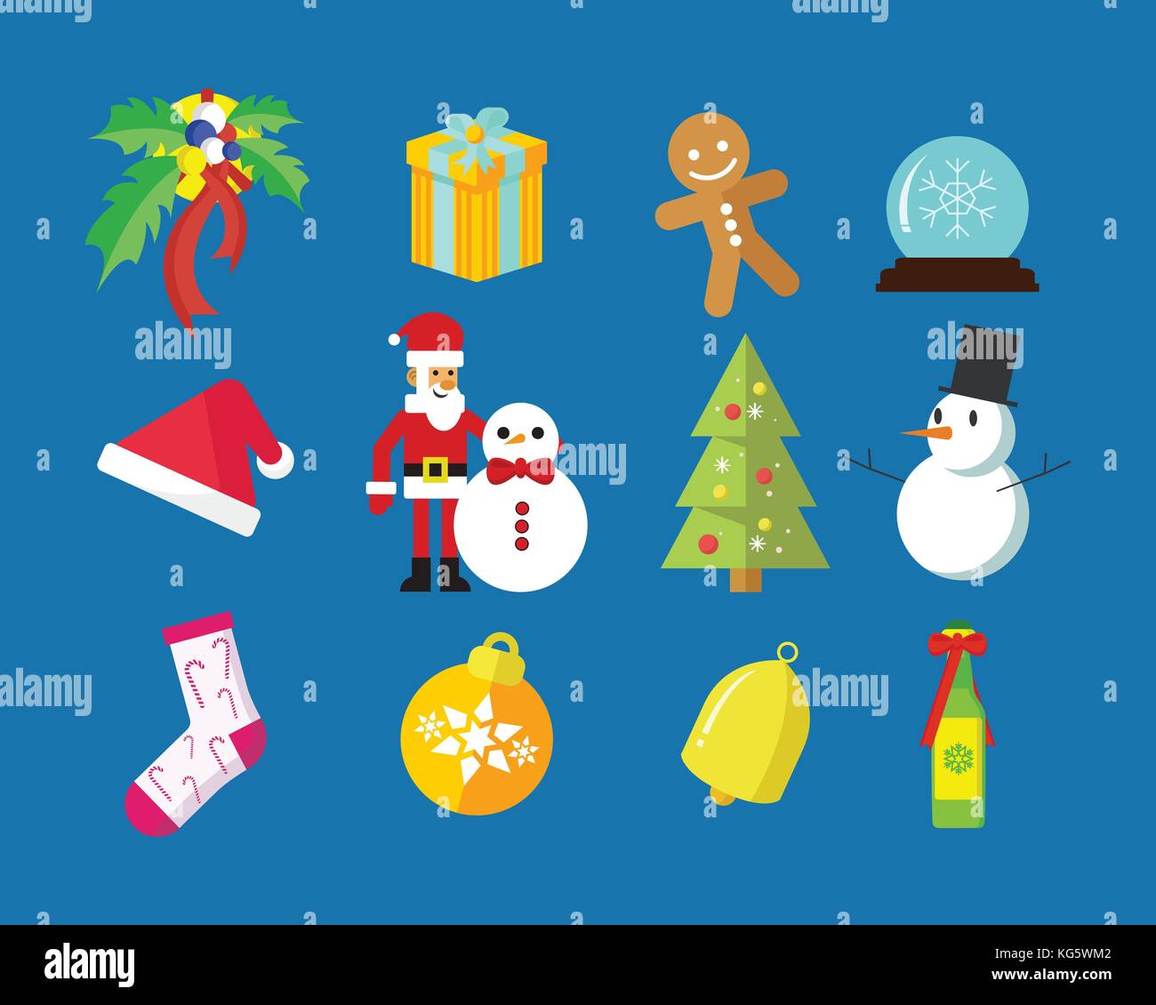 Christmas Related Vector Graphic Illustrations Stock Vector Image & Art ...