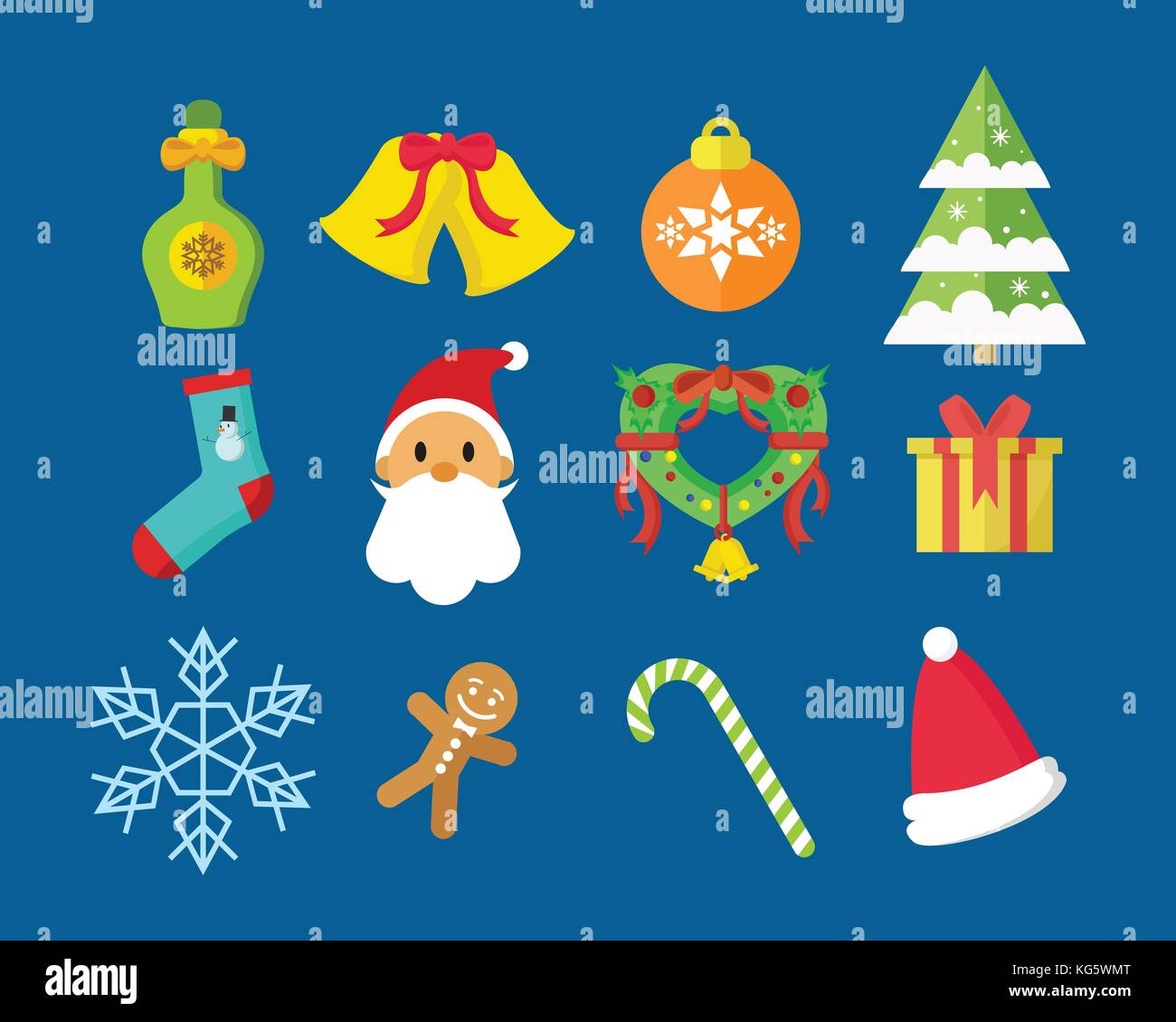 Christmas Related Vector Graphic Illustrations Stock Vector Image & Art ...