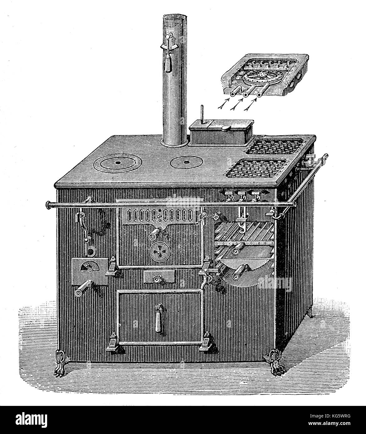 Engraved kitchen Cut Out Stock Images & Pictures - Alamy