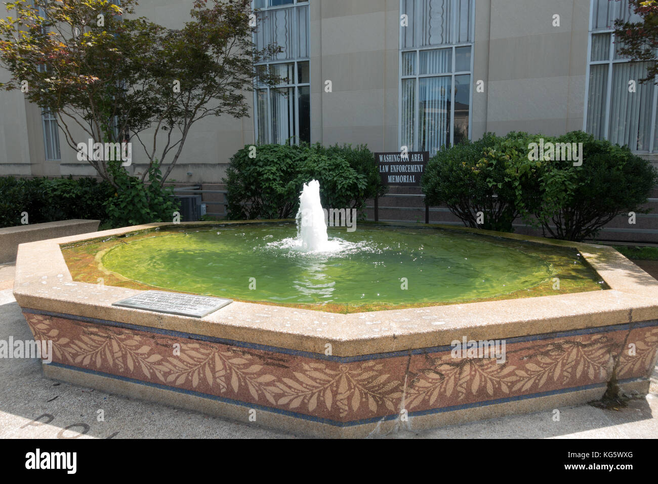 The Washington Area Law Enforcement Memorial in Washington DC, United ...