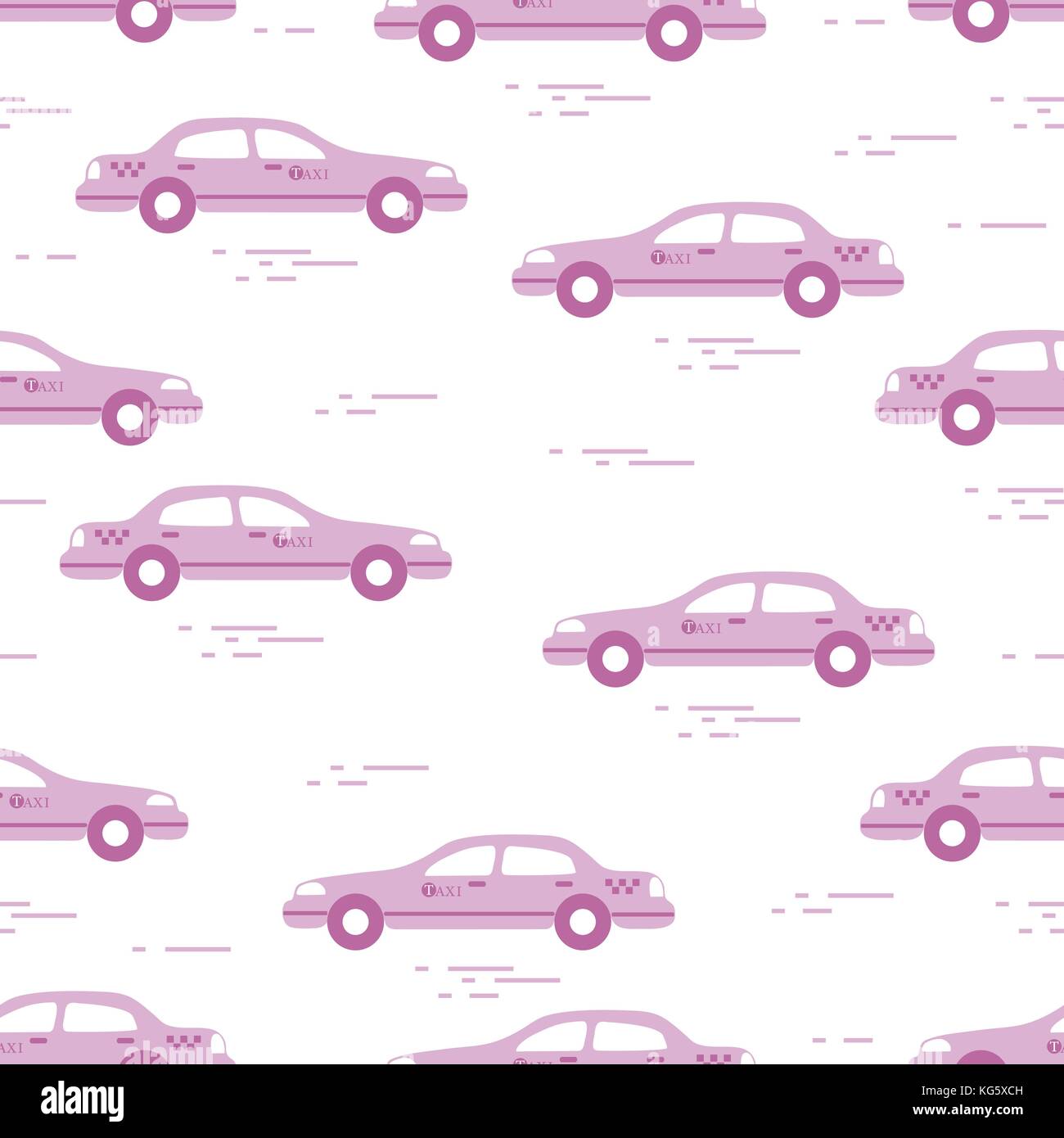 Taxi pattern. Design for announcement, advertisement, banner or print ...