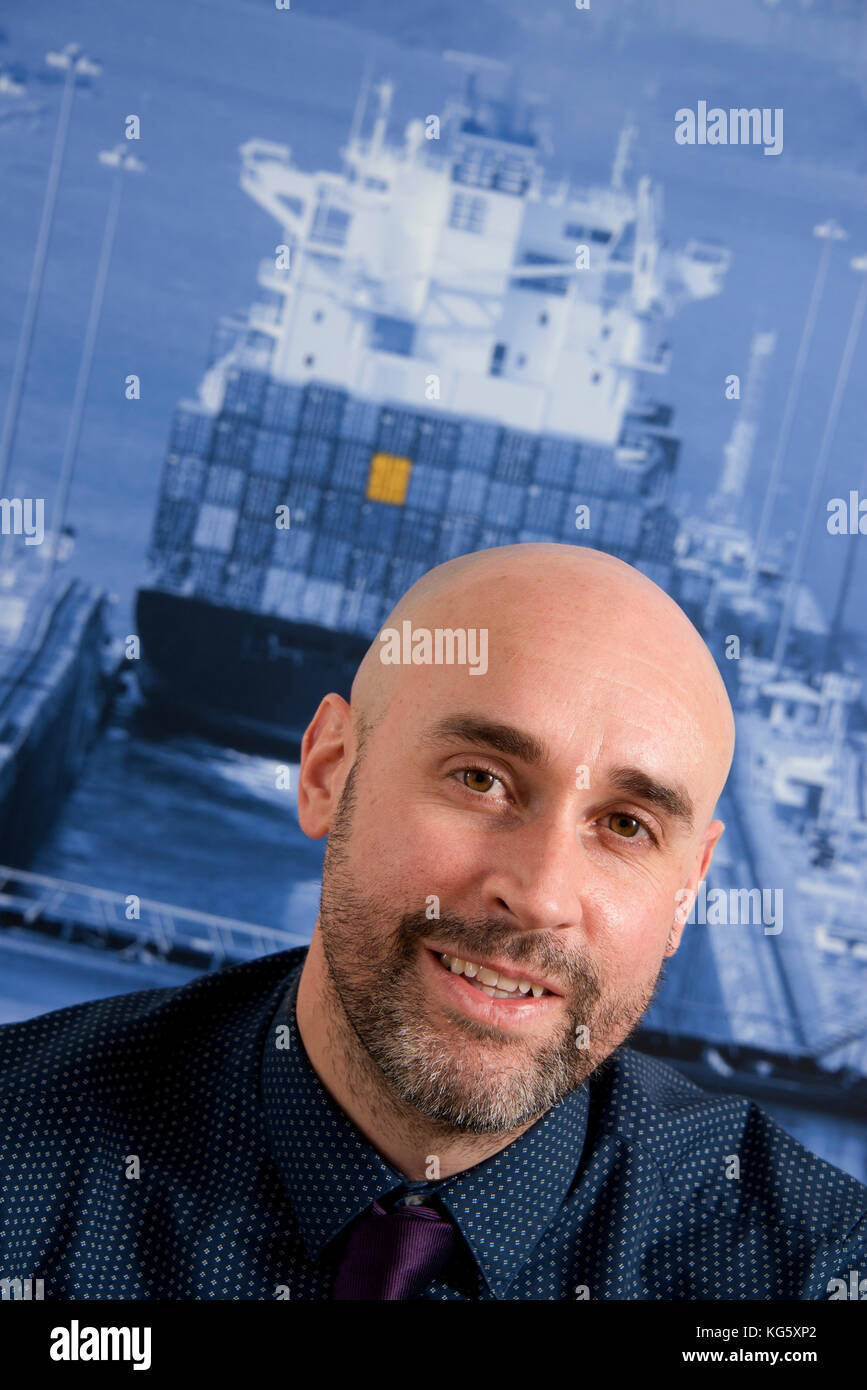 Ian McCarthy, CEO of ECU Worldwide, Eastleigh, Southampton Stock Photo ...