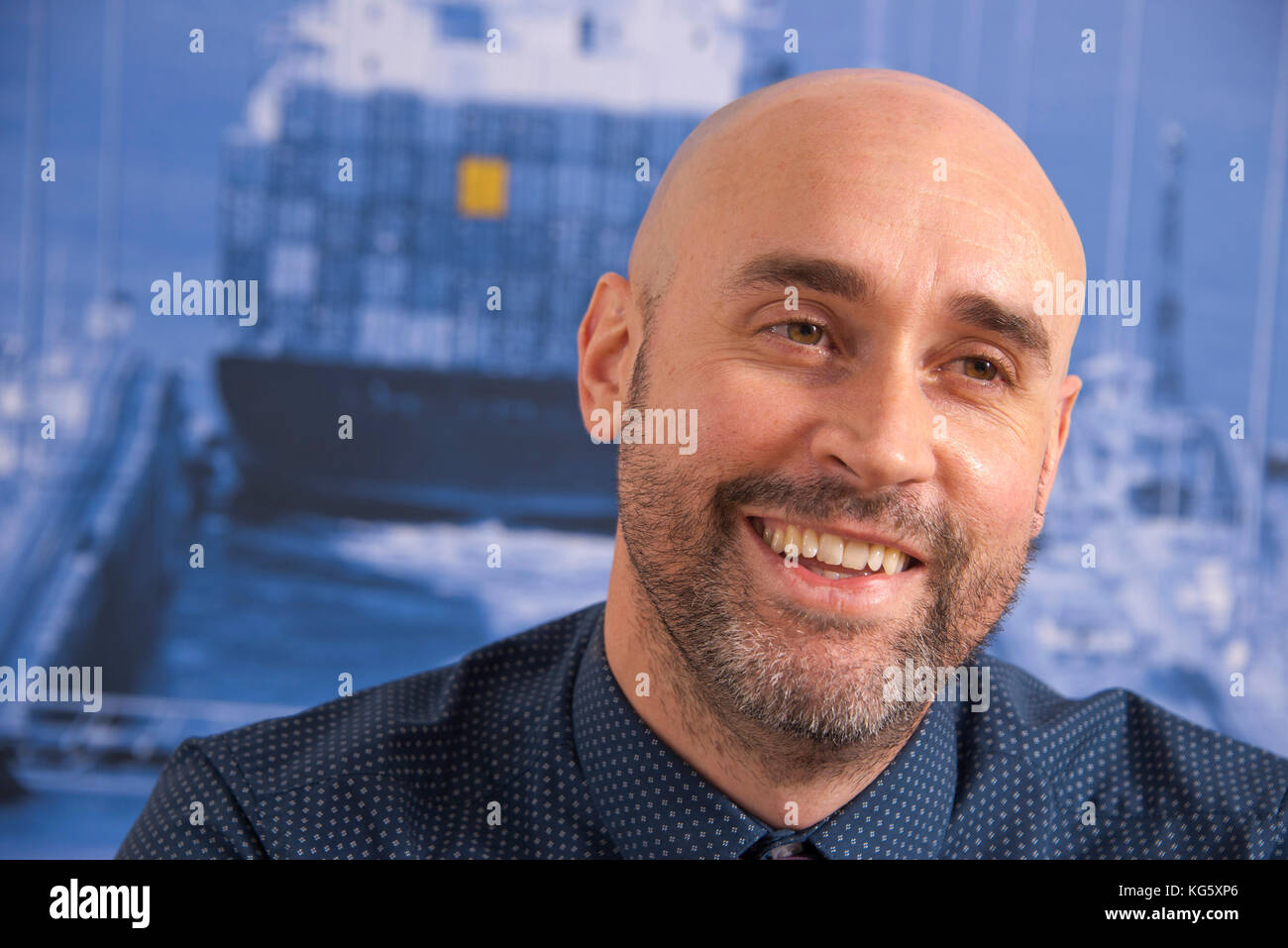 Ian McCarthy, CEO of ECU Worldwide, Eastleigh, Southampton Stock Photo ...