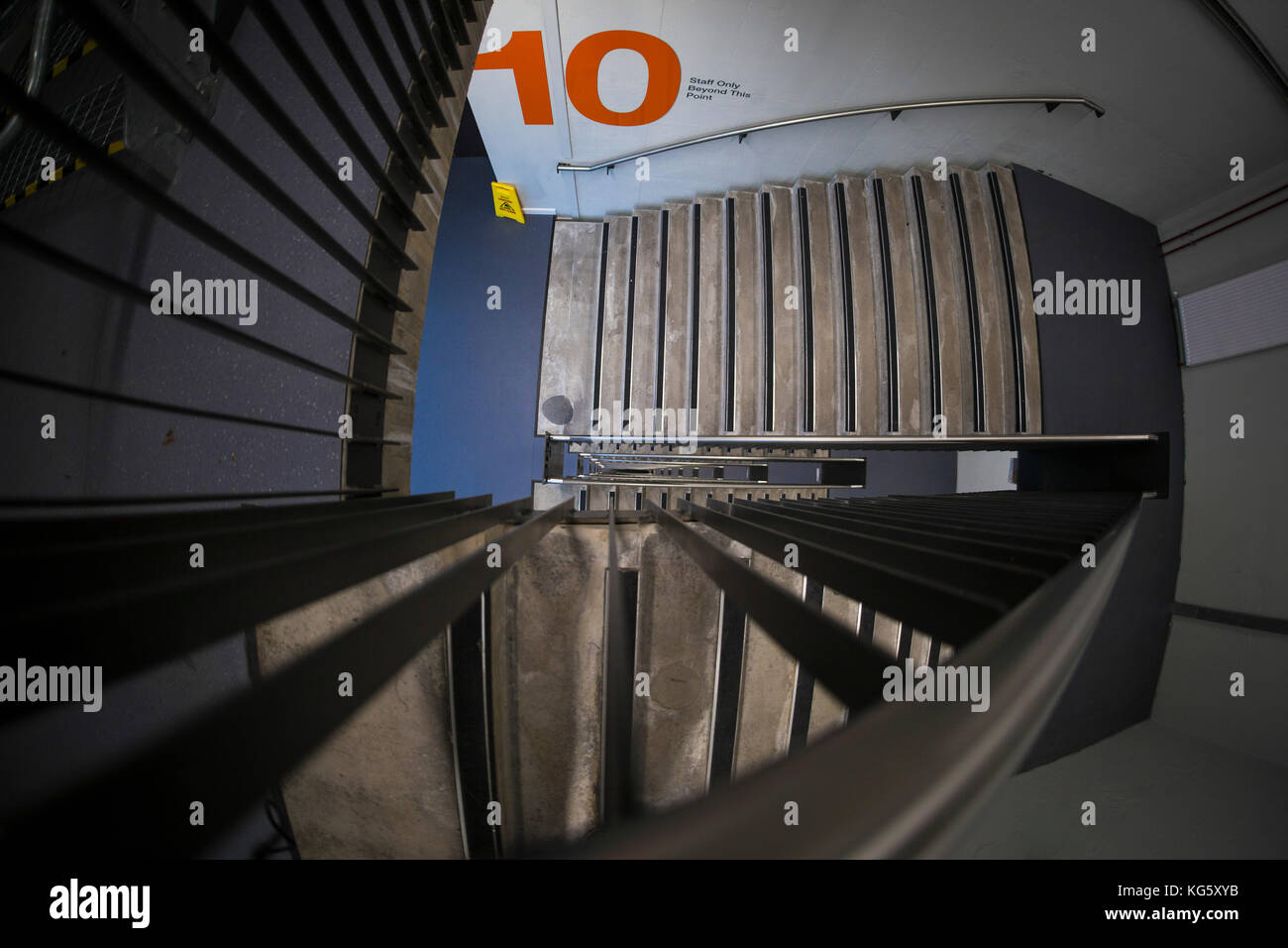 College interior ultra modern fashionable unique Stock Photo - Alamy