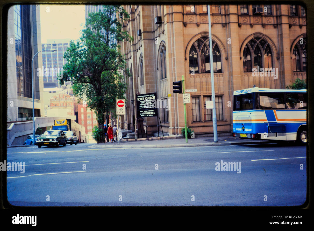 35 mm slides 1970's. Scenes from vacations, family outings Stock Photo ...