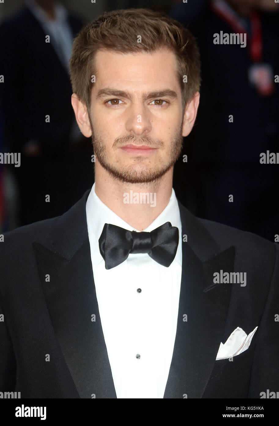 Oct 04, 2017 - Andrew Garfield attending "Breathe" European Premiere ...