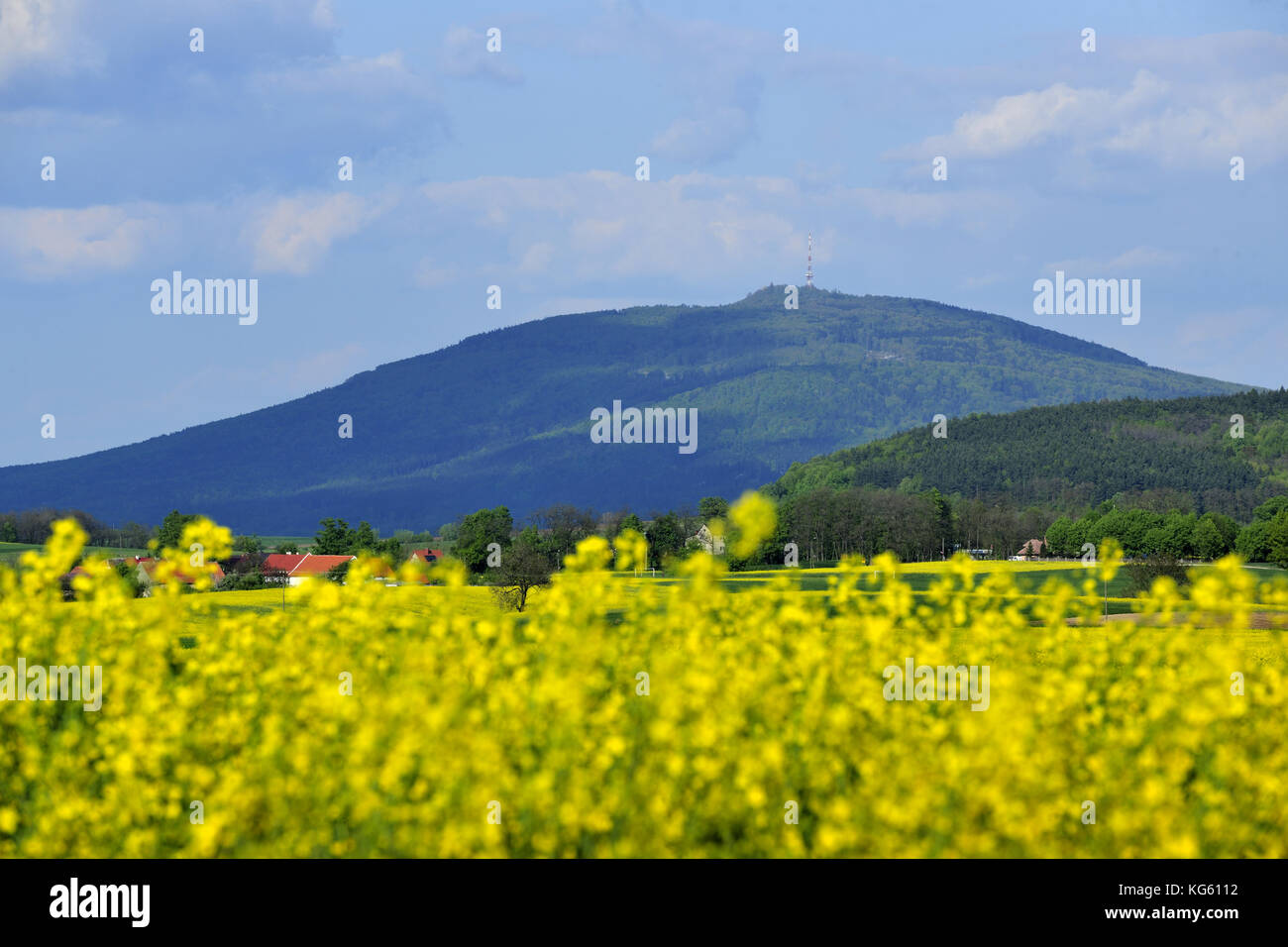 718 m above sea level, landscape, dolnoslaskie, landscape, mountain ...