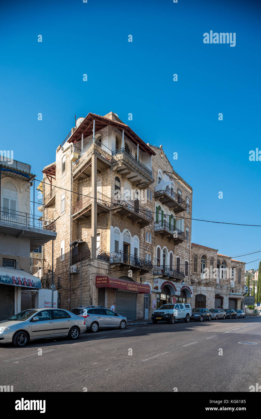 City center of Haifa Stock Photo - Alamy