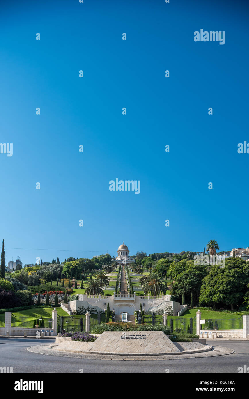 City center of Haifa Stock Photo - Alamy