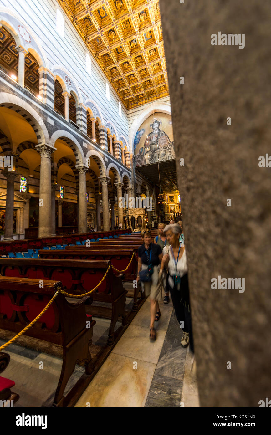 Interior of the Cathedral of Pisa, Pisa, Italy Stock Photo - Alamy