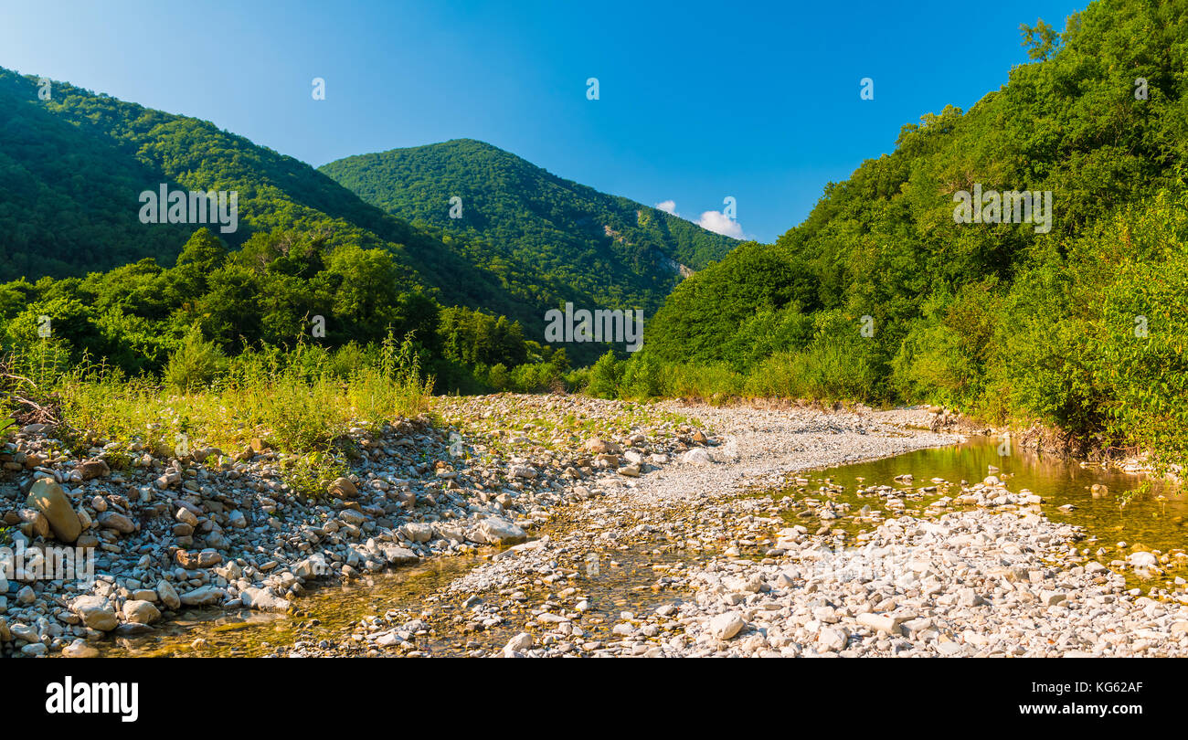 Background shallow water river gravel hi-res stock photography and ...