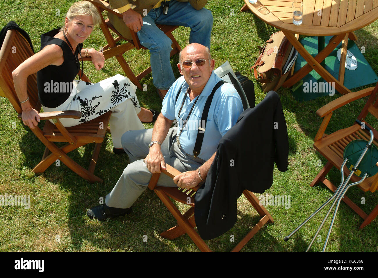 Sir Stirling Moss and Lady Susie Moss at the Festival of Speed, Good ...