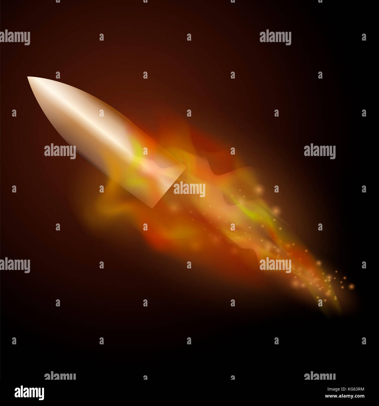 Rifle bullet icon cartoon hi-res stock photography and images - Alamy