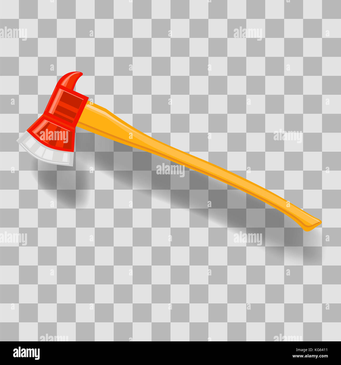 Firefighter Axe Icon Stock Photo - Alamy