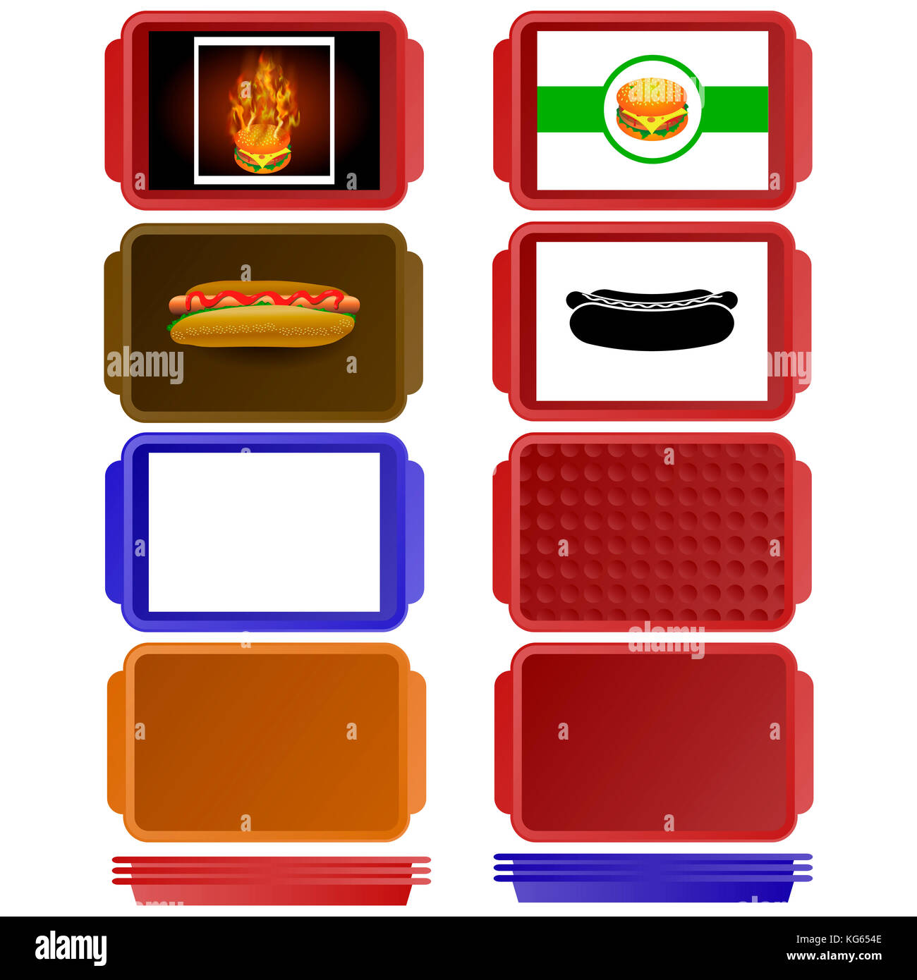 Salver shape hi-res stock photography and images - Alamy