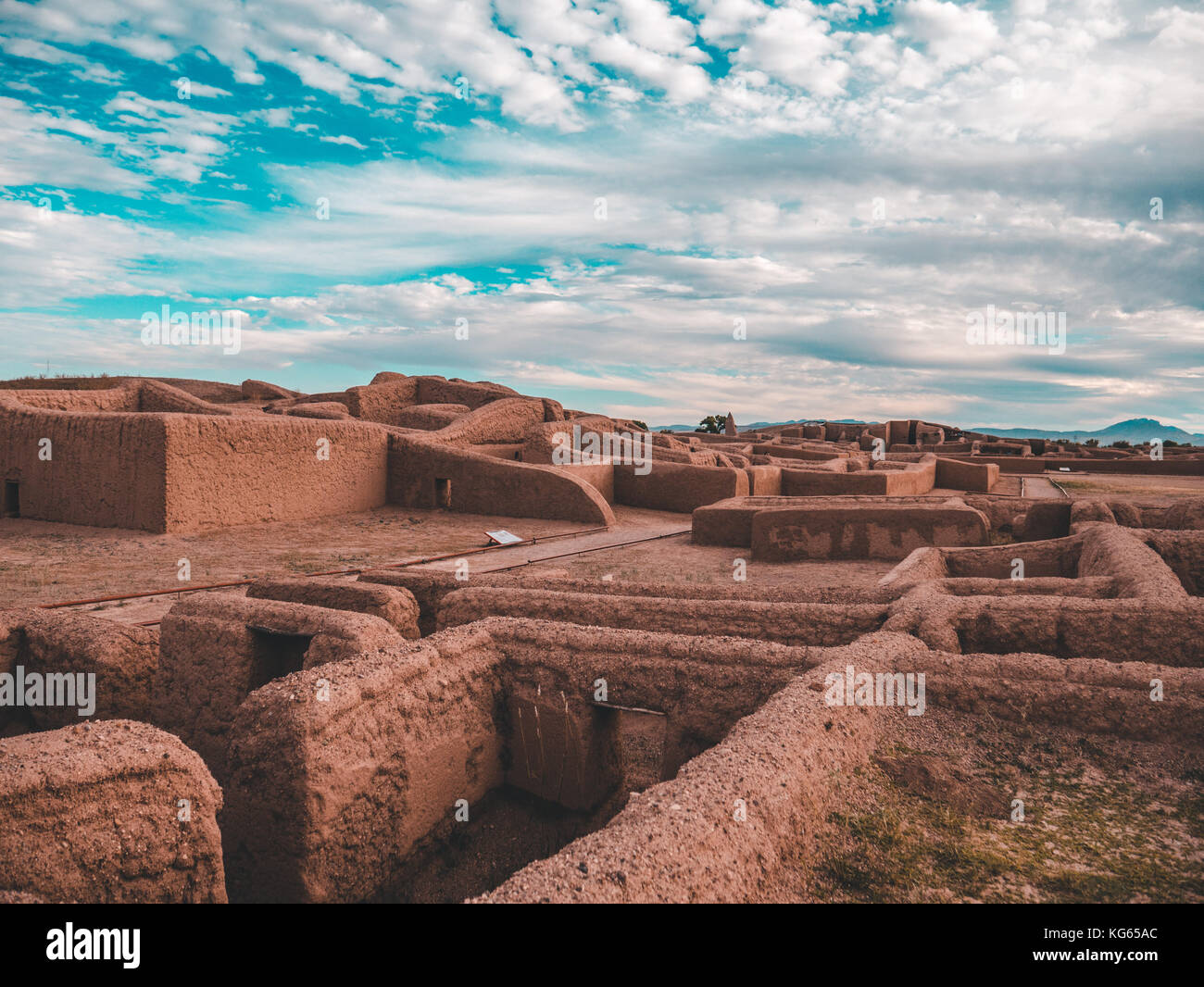 An old abandoned city in ruins today called Paquime Stock Photo - Alamy
