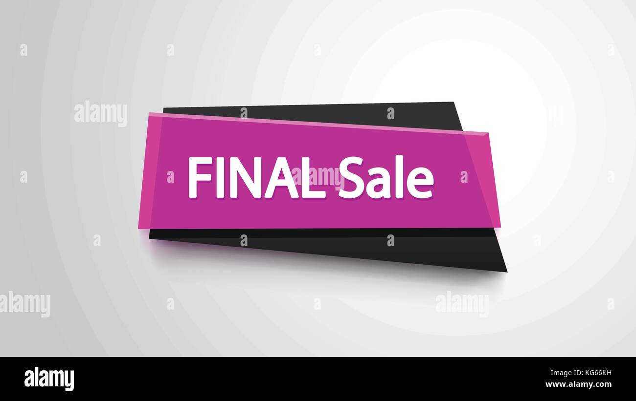 Final reduction Stock Vector Images - Alamy
