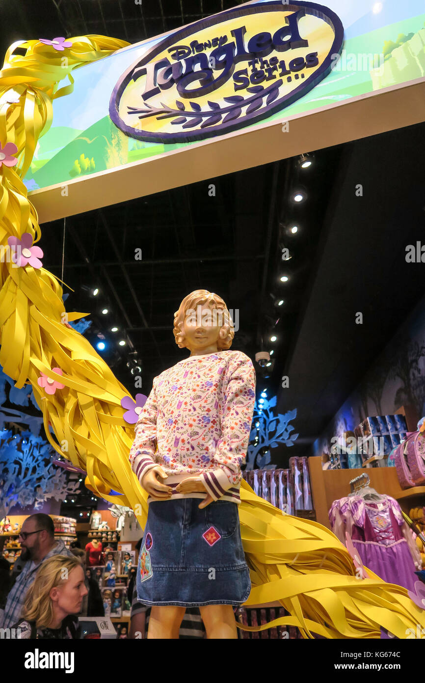 Disney Store Interior, Times Square, NYC Stock Photo - Alamy