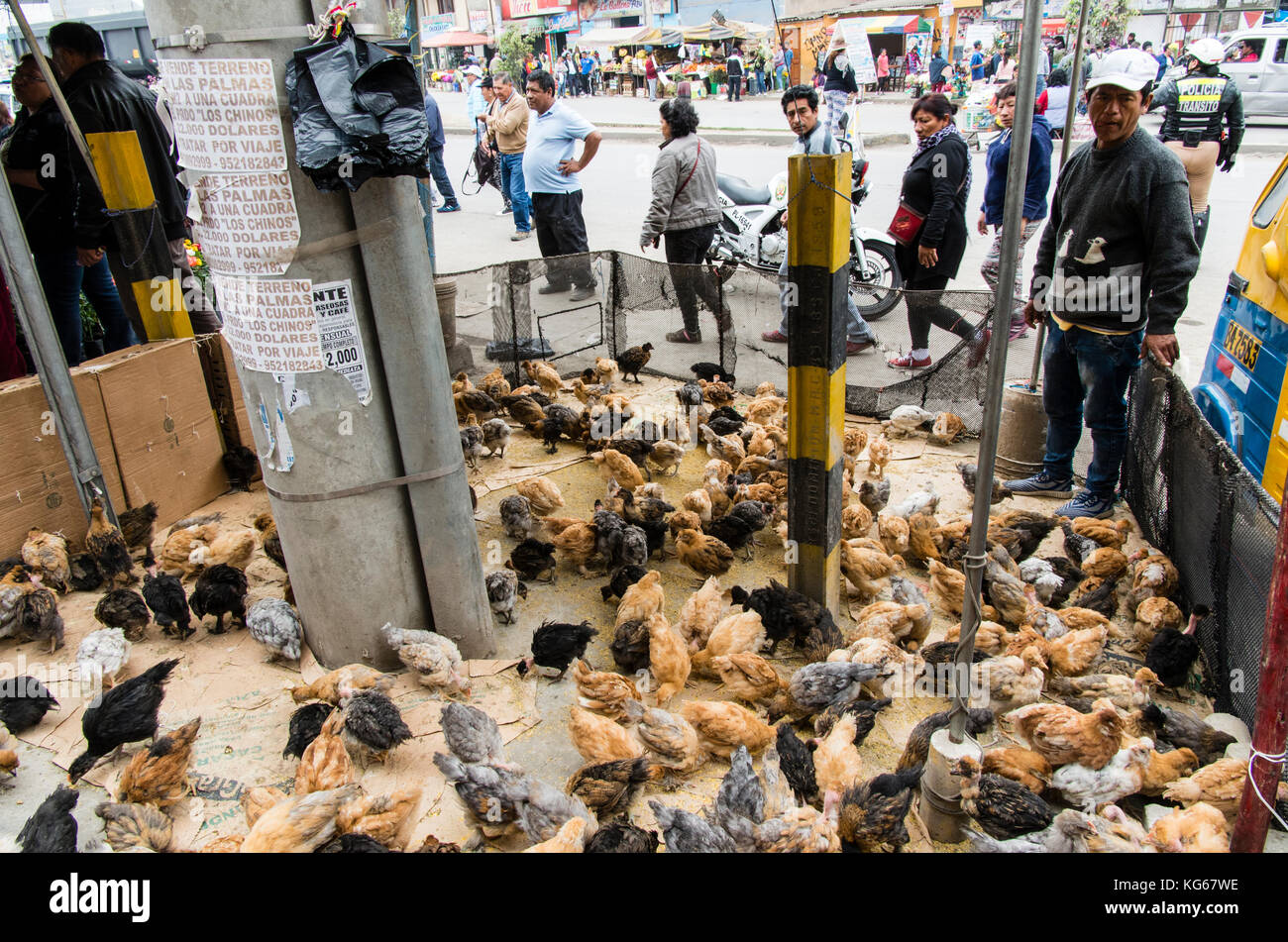 street market in Lima, Peru Stock Photo - Alamy