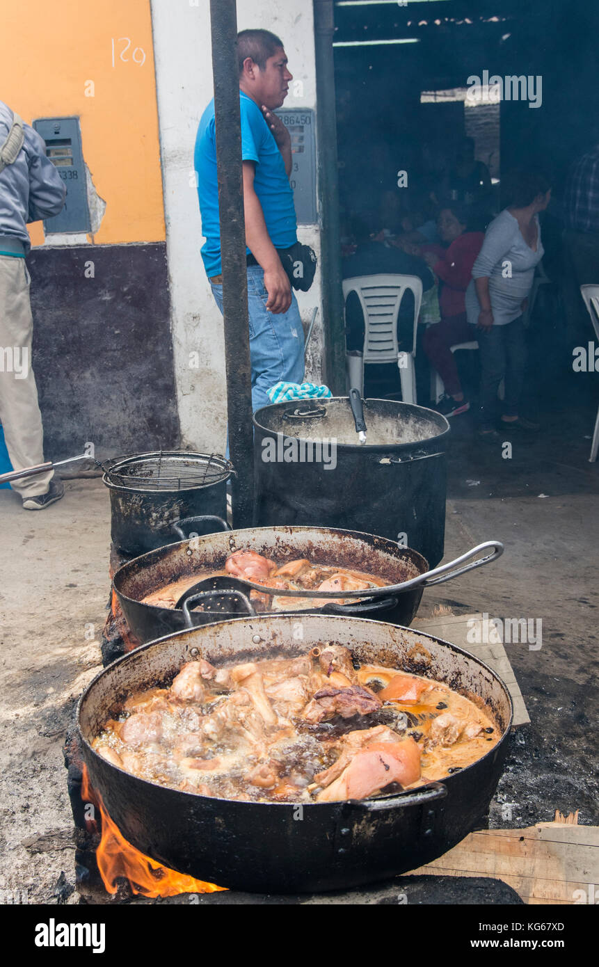 Street food Lima, Peru Stock Photo - Alamy