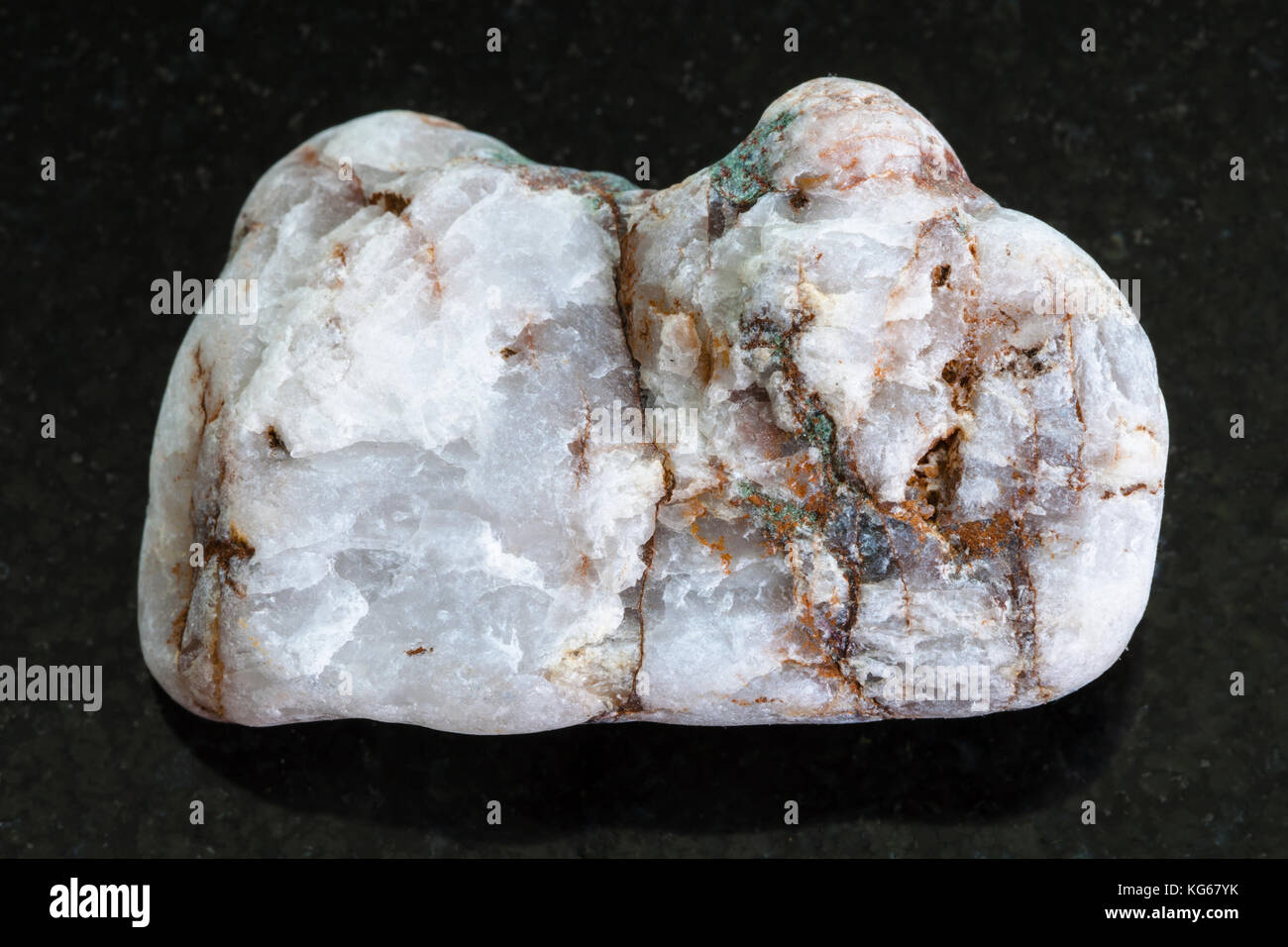 macro shooting of natural mineral rock specimen - raw marble stone on ...