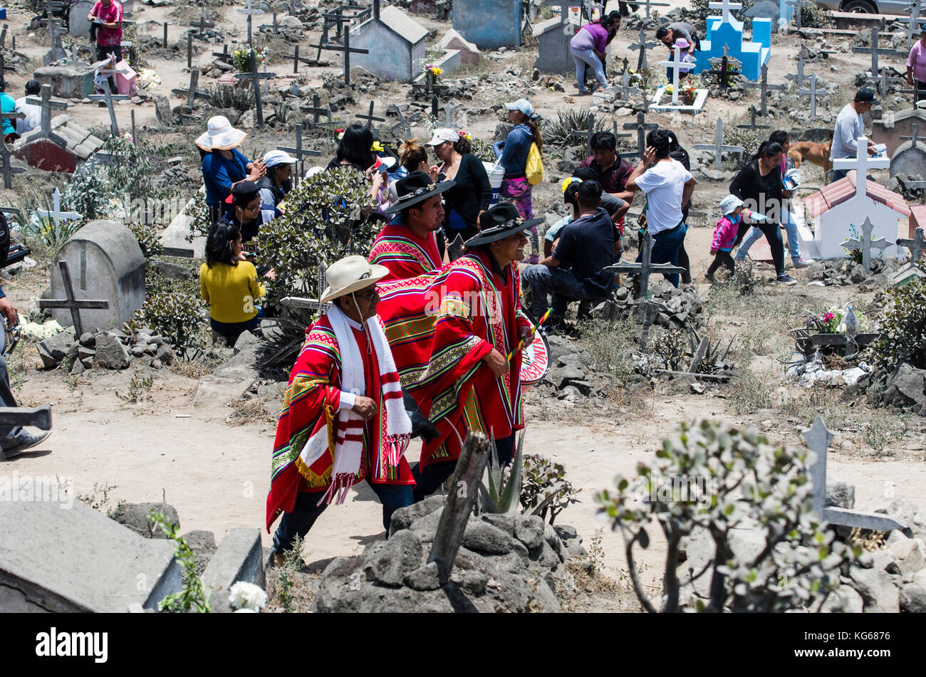 All Saints Day in Lima cemetery, Peru Stock Photo - Alamy