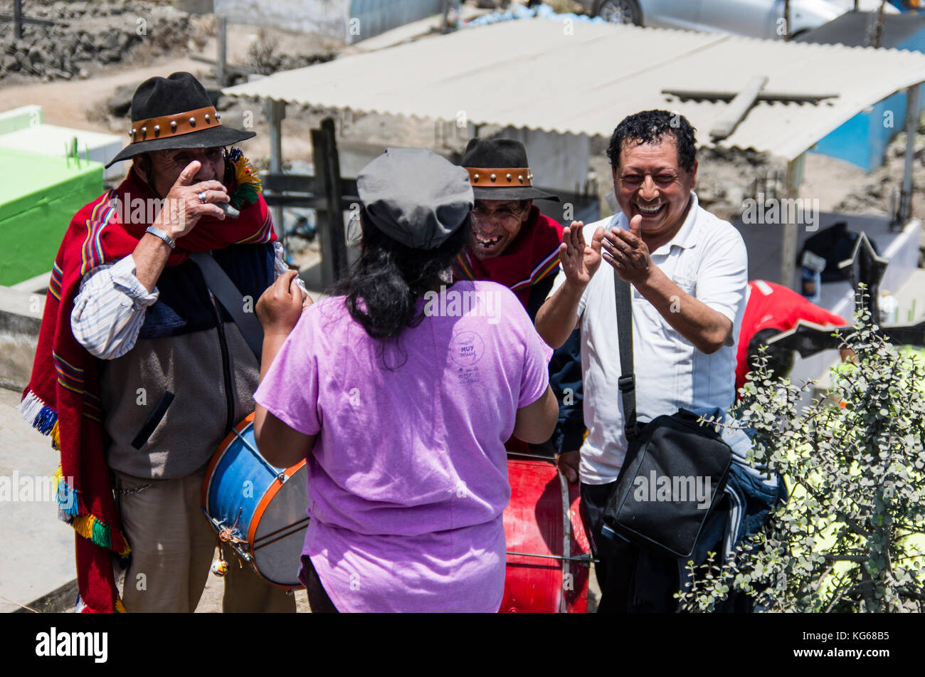 All Saints Day in Lima cemetery, Peru Stock Photo - Alamy