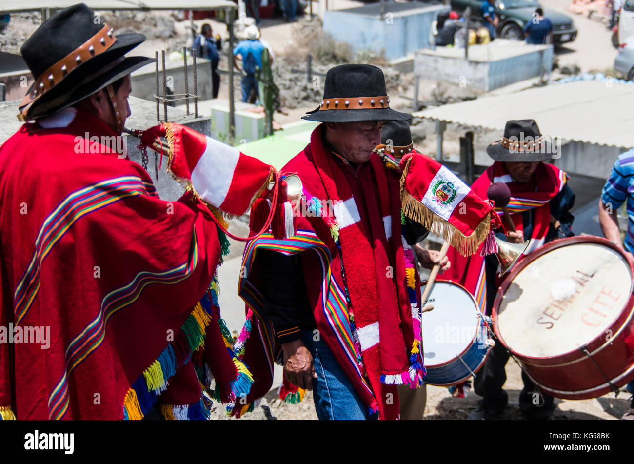 All Saints Day in Lima cemetery, Peru Stock Photo - Alamy