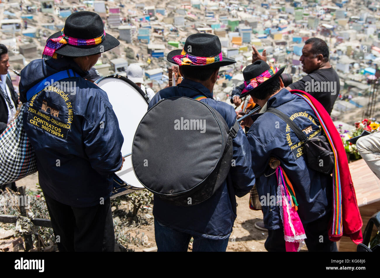 All Saints Day in Lima cemetery, Peru Stock Photo - Alamy