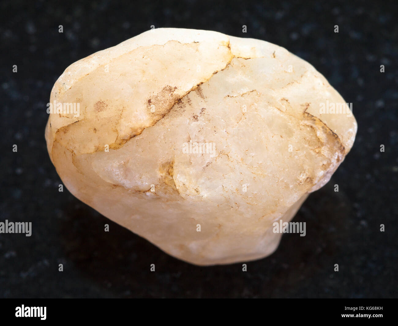 macro shooting of natural mineral rock specimen - piece of Calcite ...