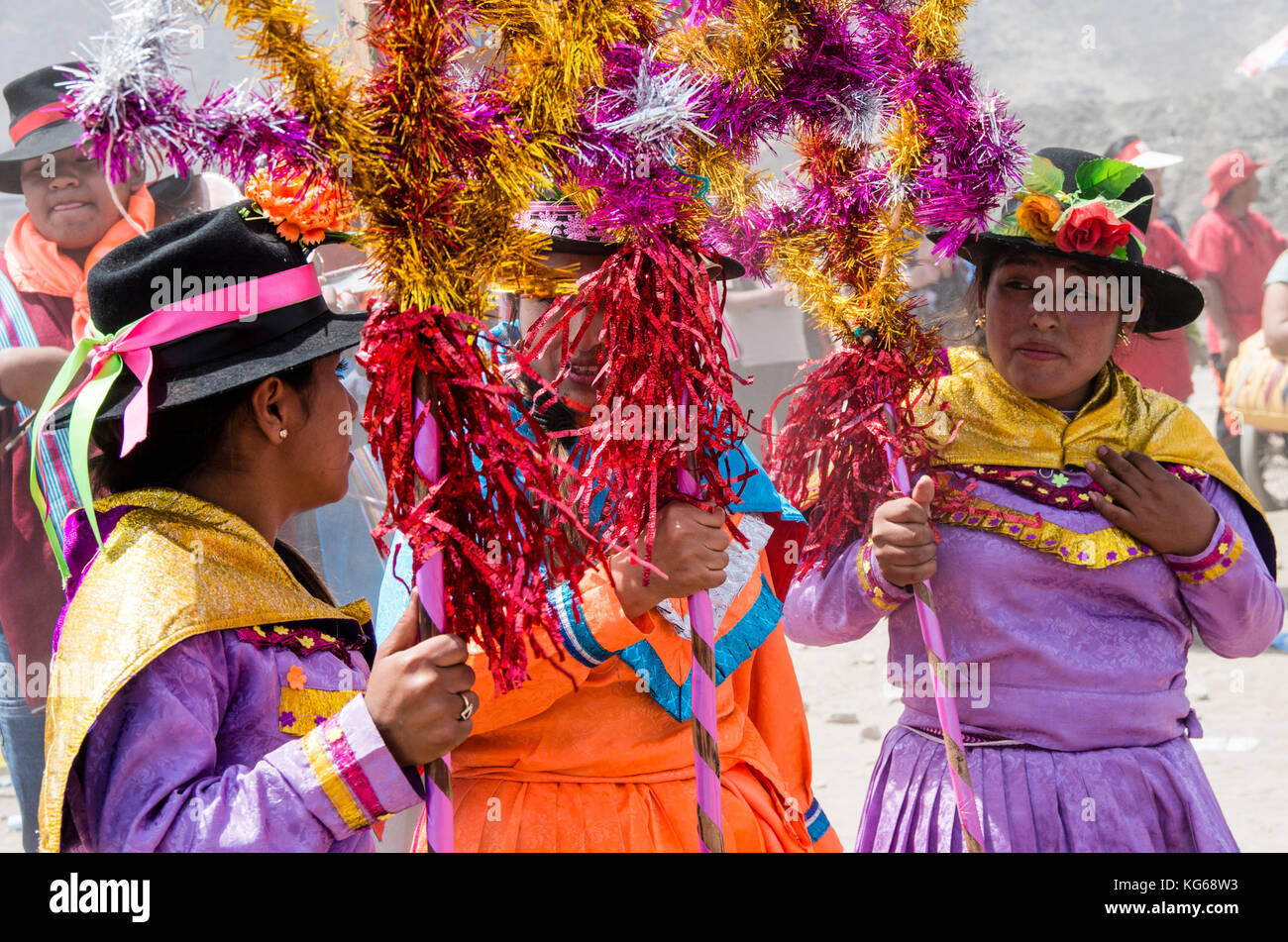 Andes andean people hi-res stock photography and images - Alamy
