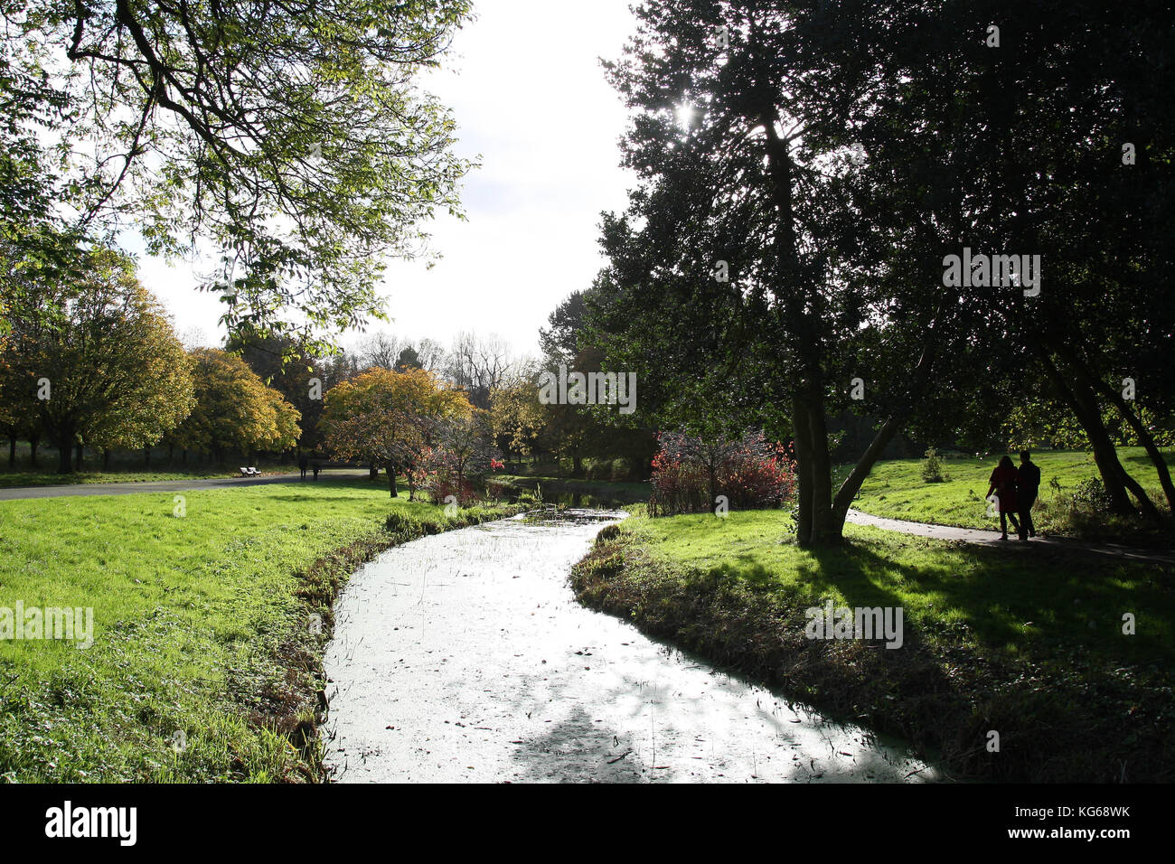 Sefton Park, Autumn time Stock Photo - Alamy