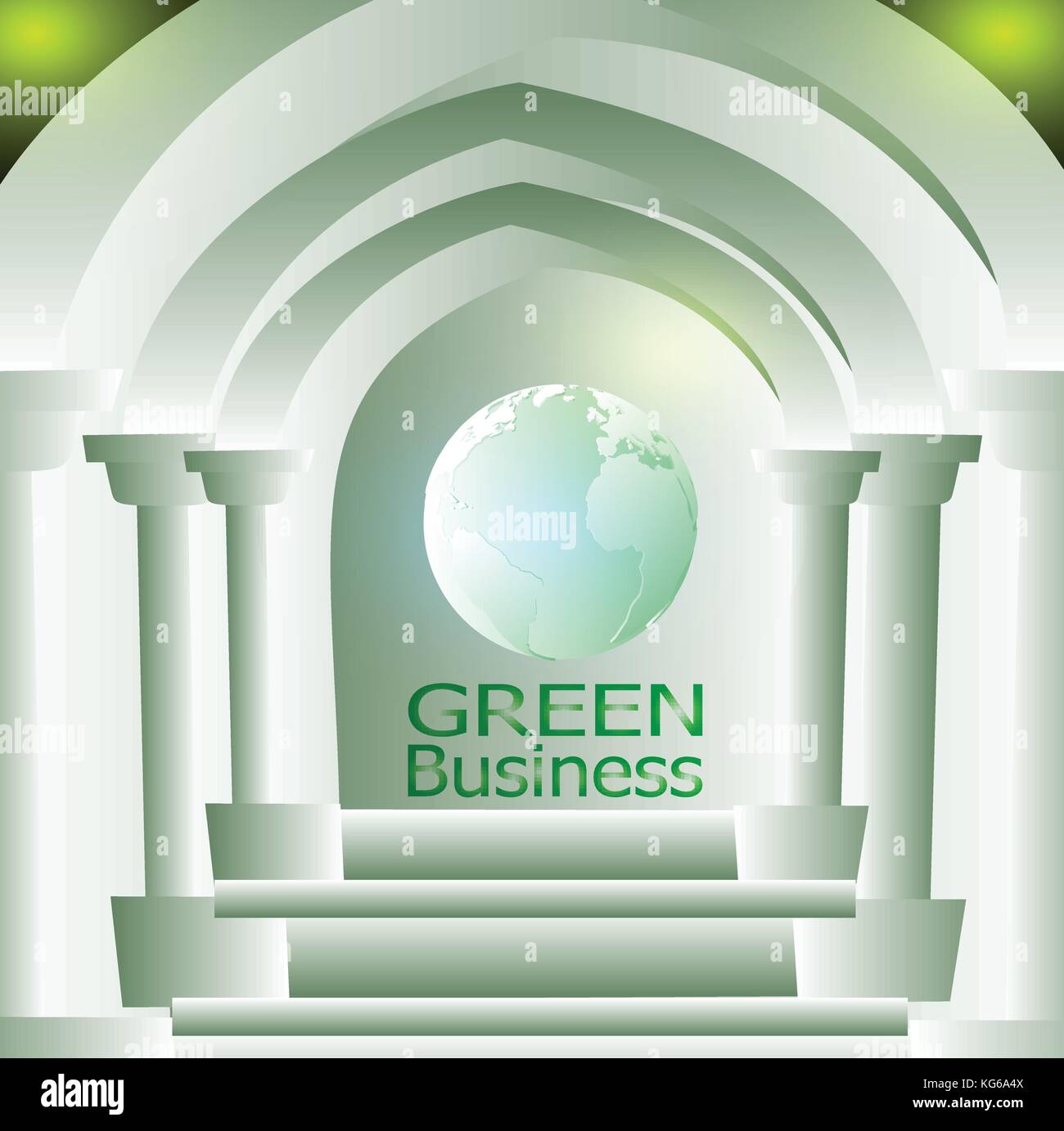 green business background vector. it can be applied for kinds of media ...
