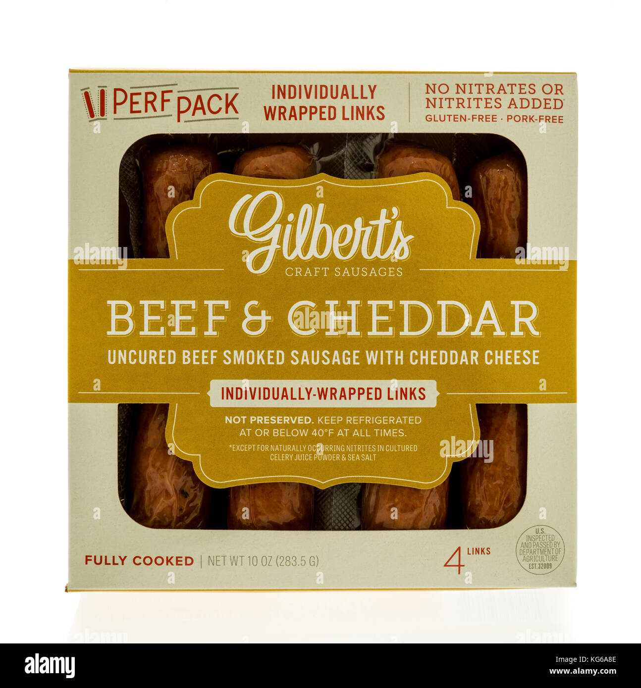 Sausages brand name hi-res stock photography and images - Alamy